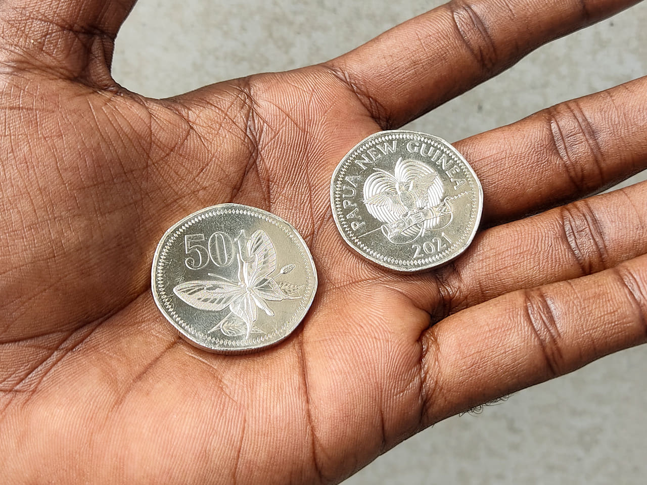 NEW 50t BIRDWING BUTTERFLY COIN RELEASED