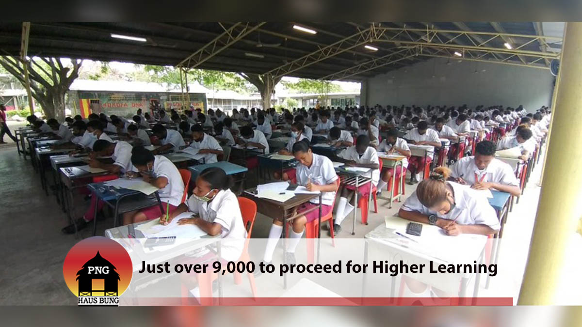 OVER 9000 OUT OF 26544 GRADE 12S SELECTED FOR HIGHER LEARNING