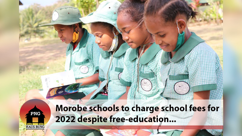 NO FREE EDUCATION FOR MOROBE SCHOOLS