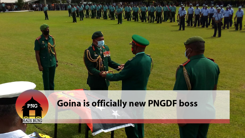 NEW COMMANDER OUTLINES PLANS FOR DEFENCE FORCE