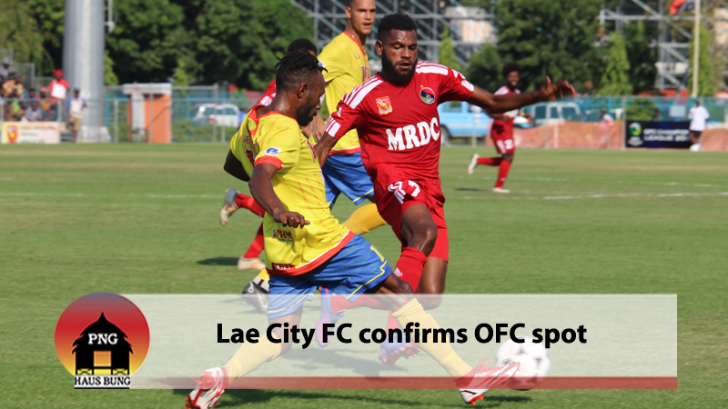 LAE CITY FC EARNS SPOT IN OFC CHAMPIONS LEAGUE