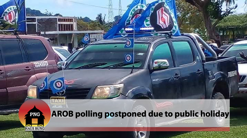 AROB SET FOR 5 DAYS POLLING, AFTER DEFERRAL