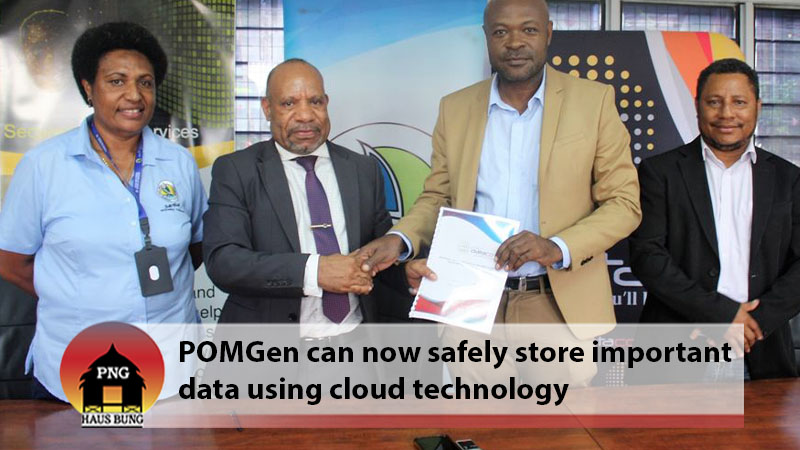 DATACO LTD TO PROVIDE CLOUD STORAGE FOR POMGEN