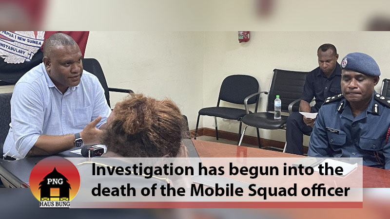 MANNING CALLS FOR CALM FOLLOWING DEATH OF POLICE OFFICER