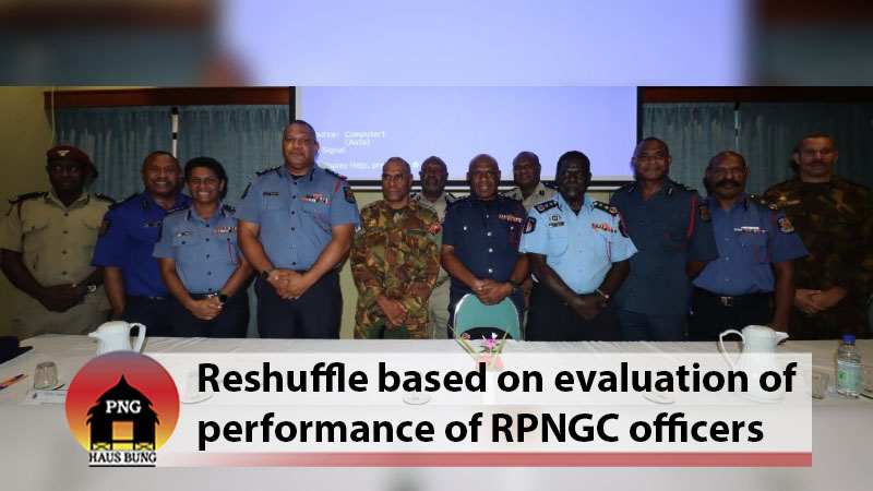 MANNING: MAJOR POLICE RESHUFFLE TO BE ANNOUNCED SOON