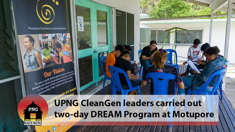 39 UPNG PARTICIPANTS TOOK PART IN THE DREAM PROGRAM