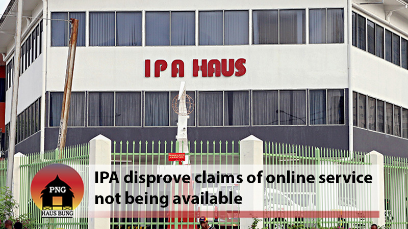 IPA CLARIFIES STATUS OF ONLINE REGISTRY SERVICE