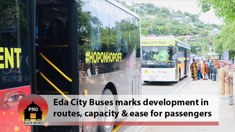 EDA CITY BUS SERVICE MARKS 1 YEAR OF SERVICE TO CITY