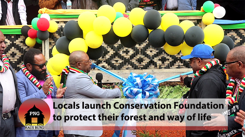 LAUNCHING OF CONSERVATION EFFORTS FOR MT. GILUWE