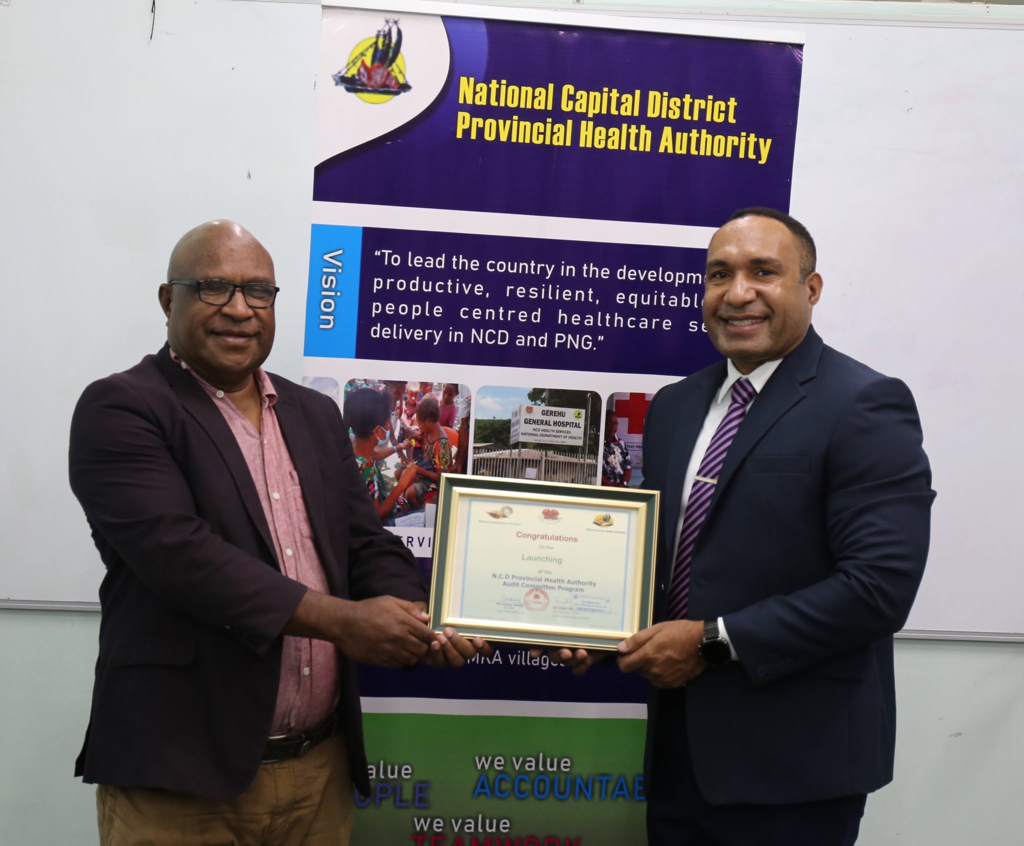 NCD LAUNCHES INTERNAL AUDIT COMMITTEE